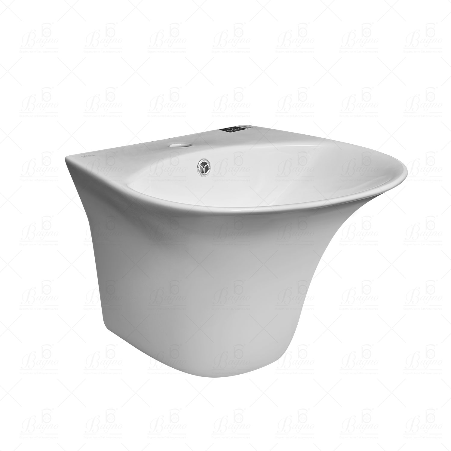 B BAGNO Wall Hung Wash Basin - WHB01 - Four Stars Ceramic & Sanitary